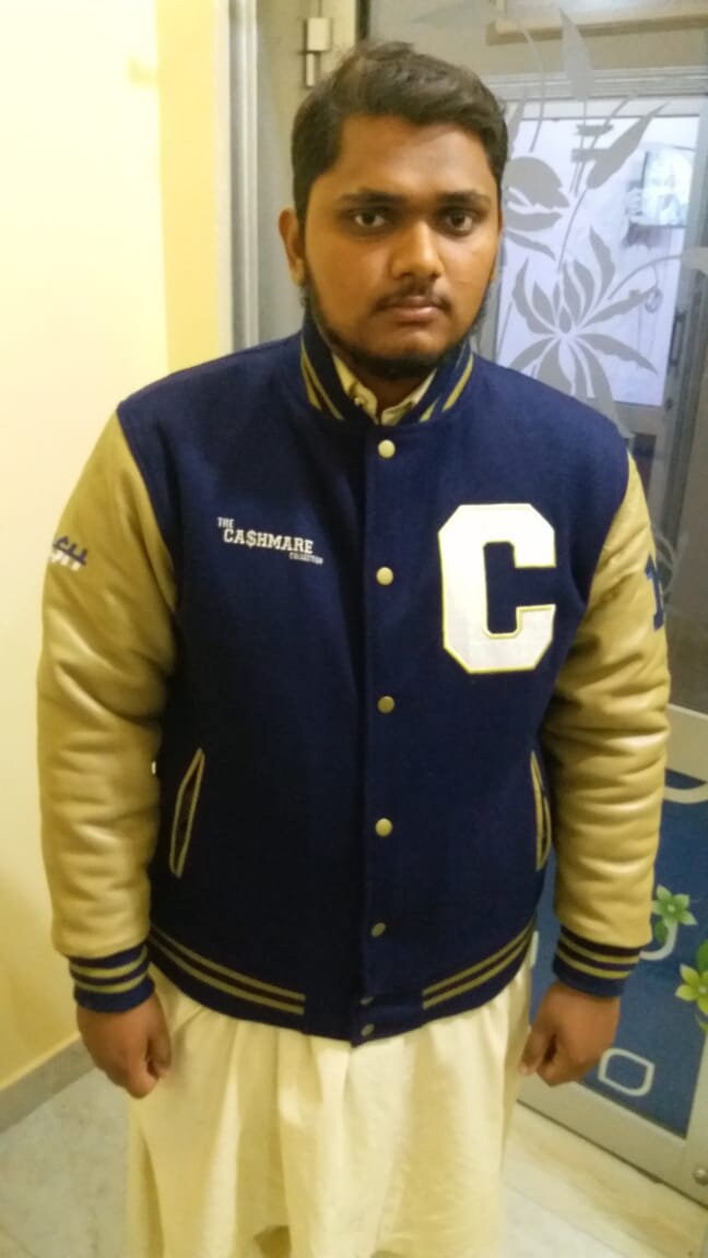 Customized Varsity Letterman Baseball Jacket | Custom Chenille Patch ...