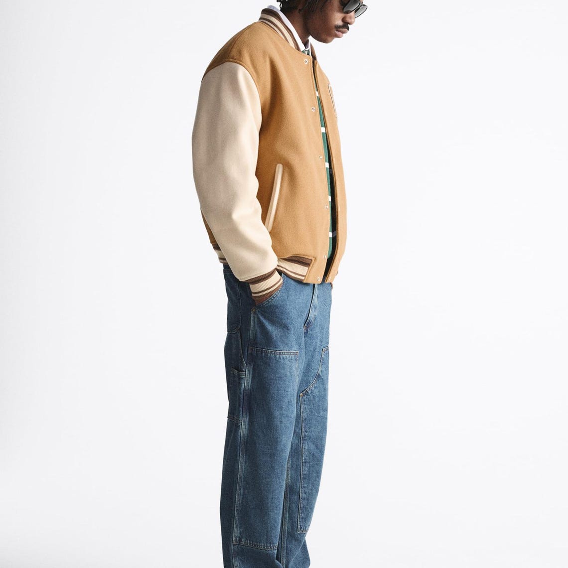 Custom Varsity Jacket Men Baseball Letterman Jackets Men Vintage Blank ...