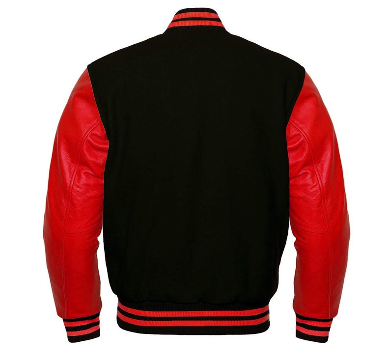 Custom Wool Varsity Jacket: Embroidered Letterman Bomber, Leather ...