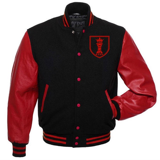 Custom Wool Varsity Jacket: Embroidered Letterman Bomber, Leather ...