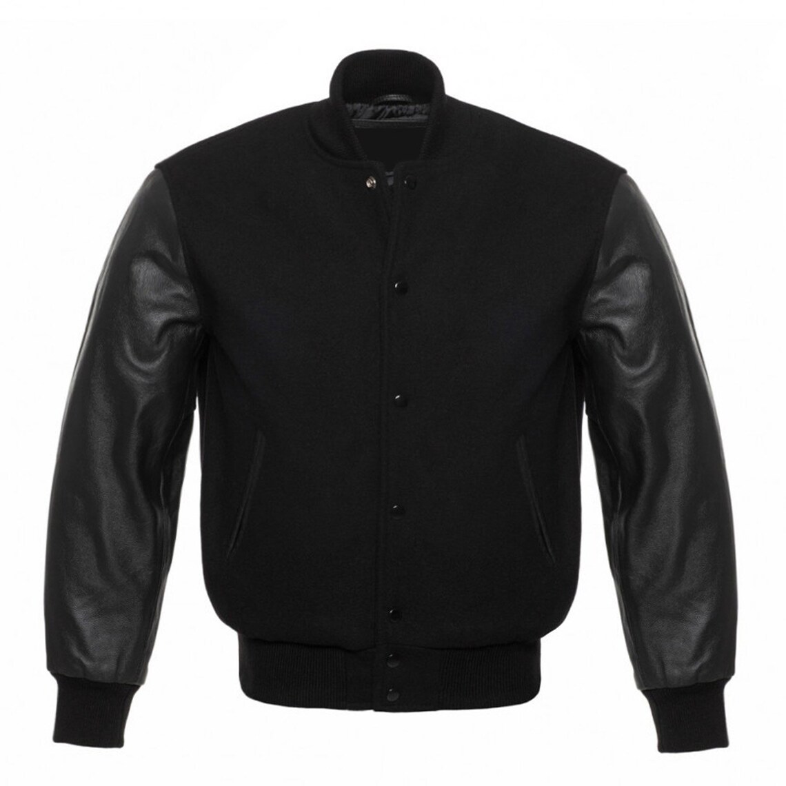 Custom Wool Varsity Jacket: Embroidered Letterman Bomber, Leather ...