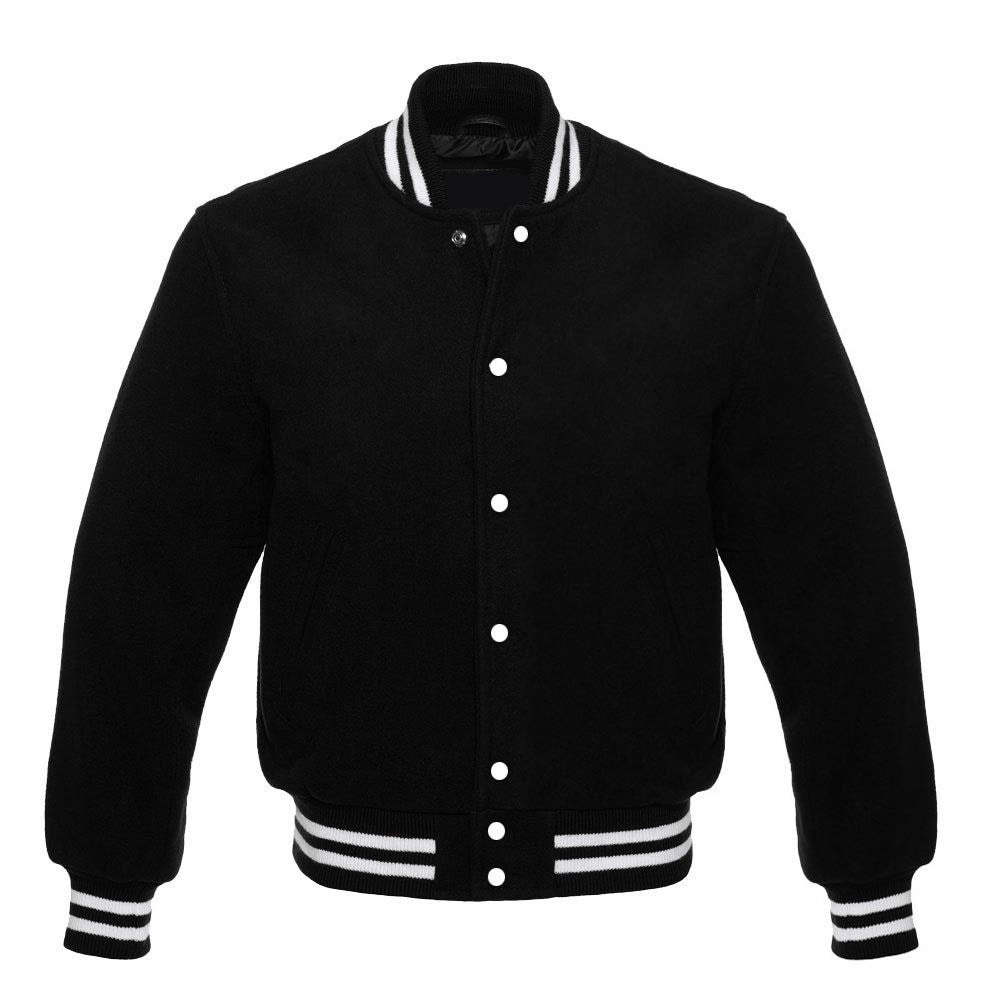 Custom Wool Varsity Jacket: Embroidered Letterman Bomber, Leather ...