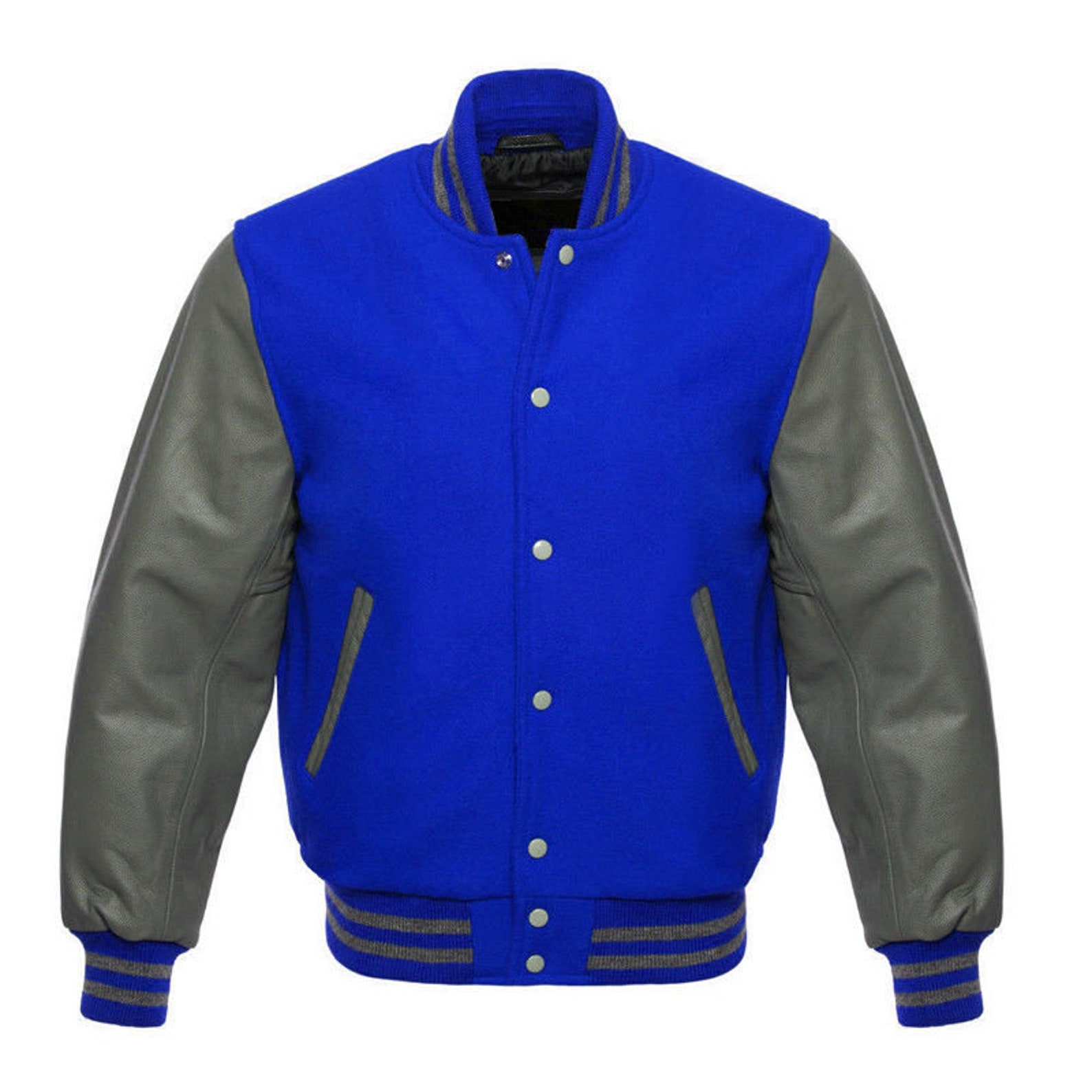 Custom Wool Varsity Jacket: Embroidered Letterman Bomber, Leather ...