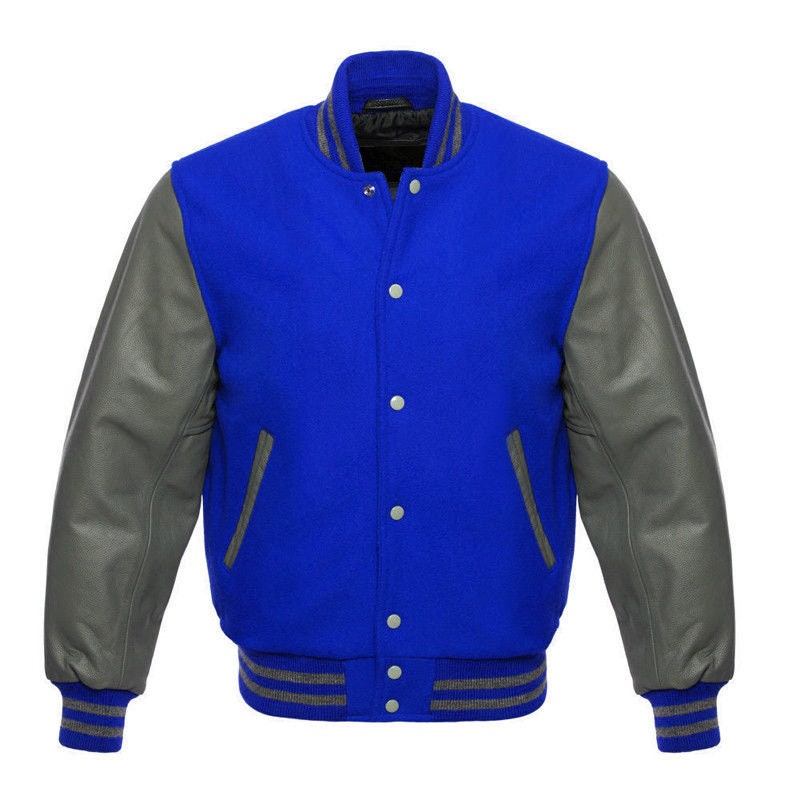 Custom Wool Varsity Jacket: Embroidered Letterman Bomber, Leather ...