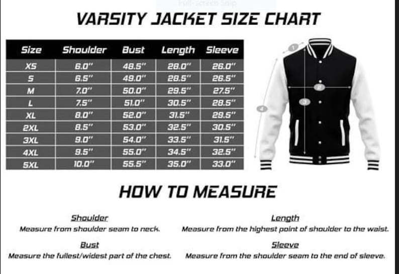 Custom Wool Letterman Jacket: Personalized Varsity Baseball Jacket - Etsy