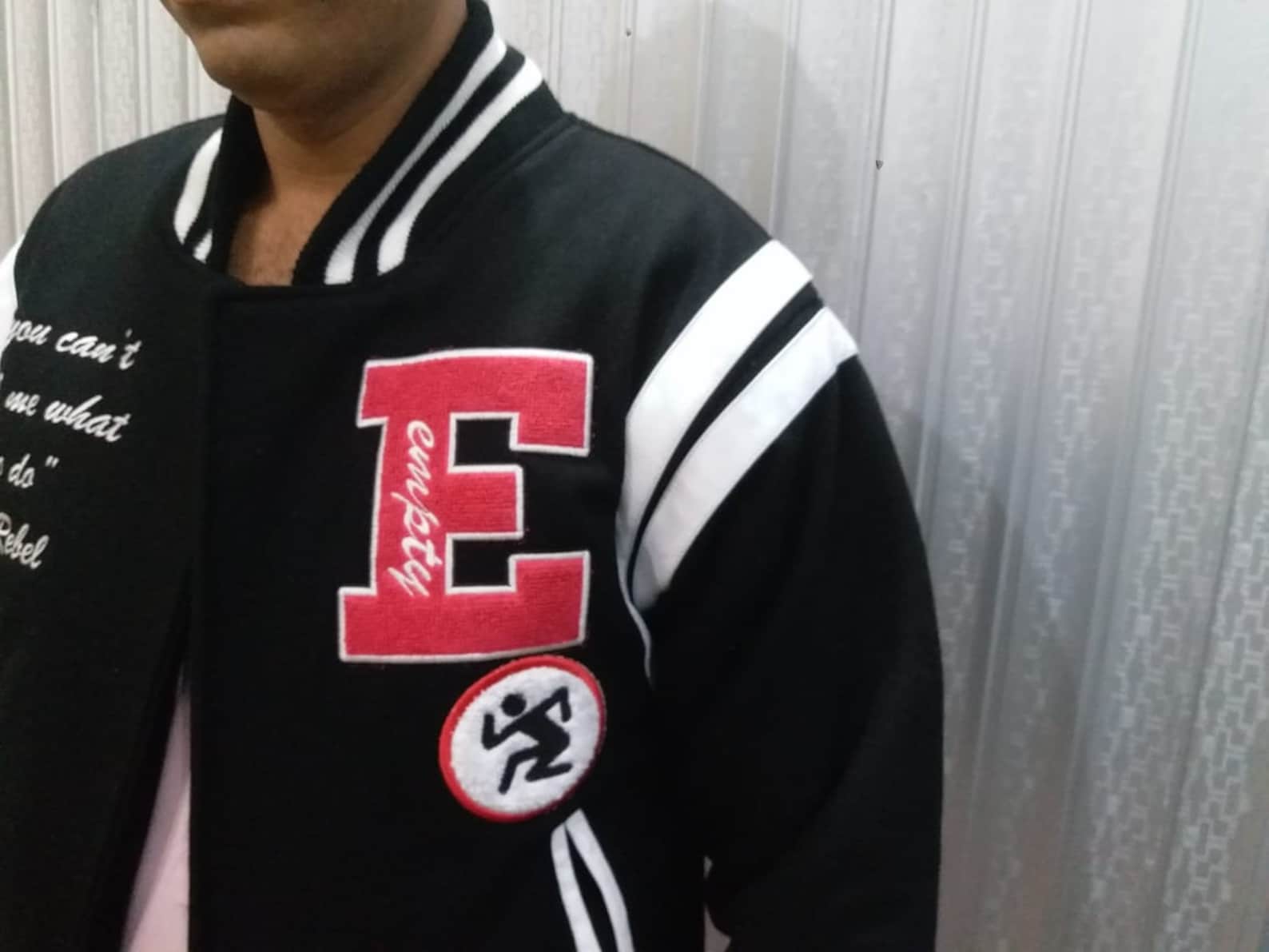 Customized Varsity Letterman Baseball Jacket | Custom Chenille Patch ...