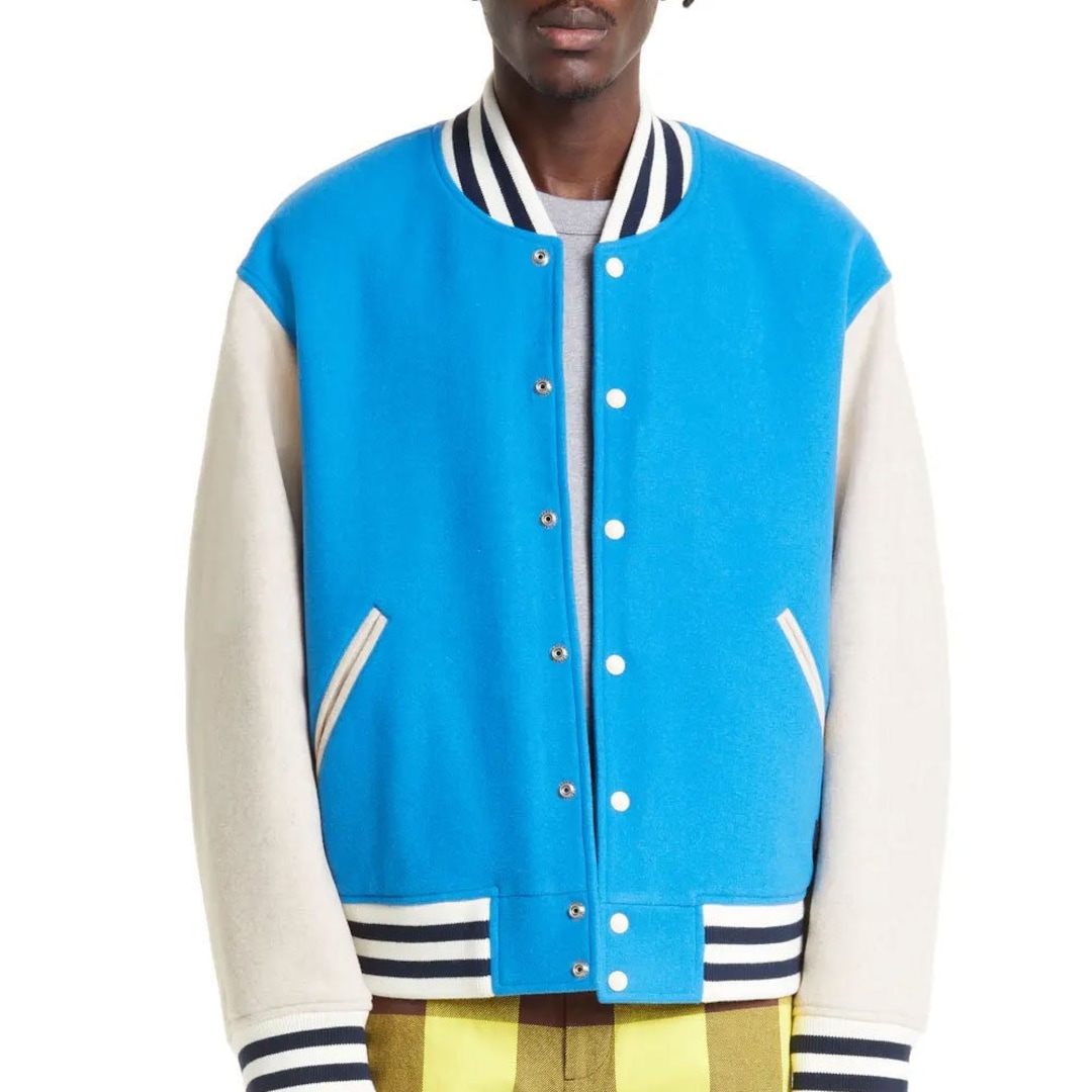 Men's Versity Jacket, Wholesale Blank Varsity Jackets Custom Logo Plain ...