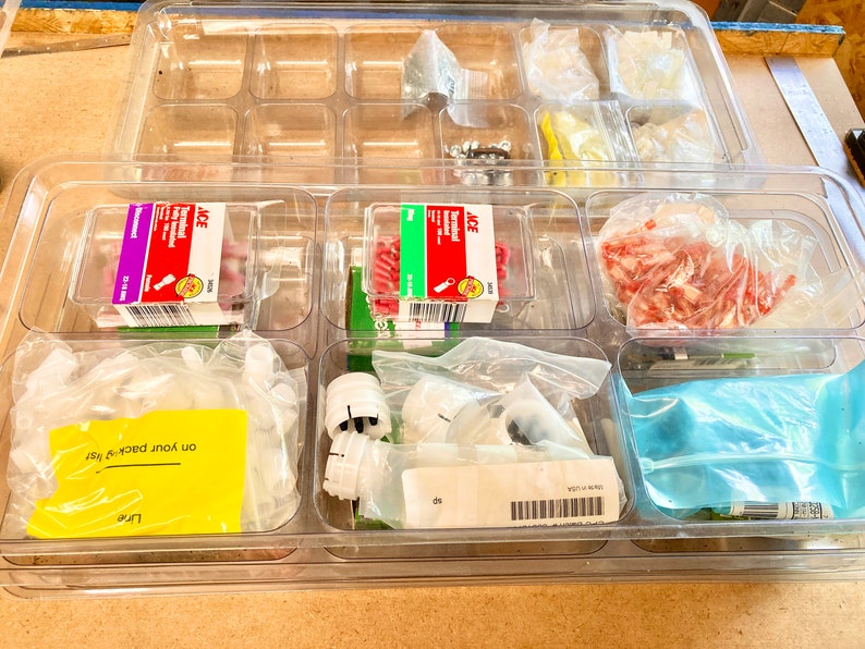 Storage Organization Garage, Screw Organizer, Hardware Bin, Sorting ...