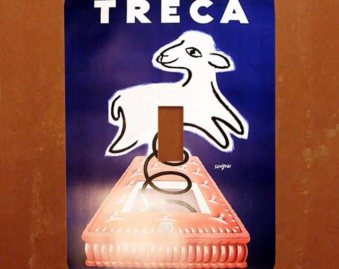 Counting Sheep Vintage Sheep Lamb Advertising Light Switch Cover ...