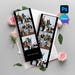 Photo Booth Strip Editable Template, Customizable Film Strip, Vintage ...