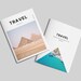 Minimalist Travel Magazine Layout Canva Template, Ebook Blog Design ...