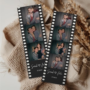 Photobooth Film Photo Strip Camera Roll Template Canva Film Reel Frame ...