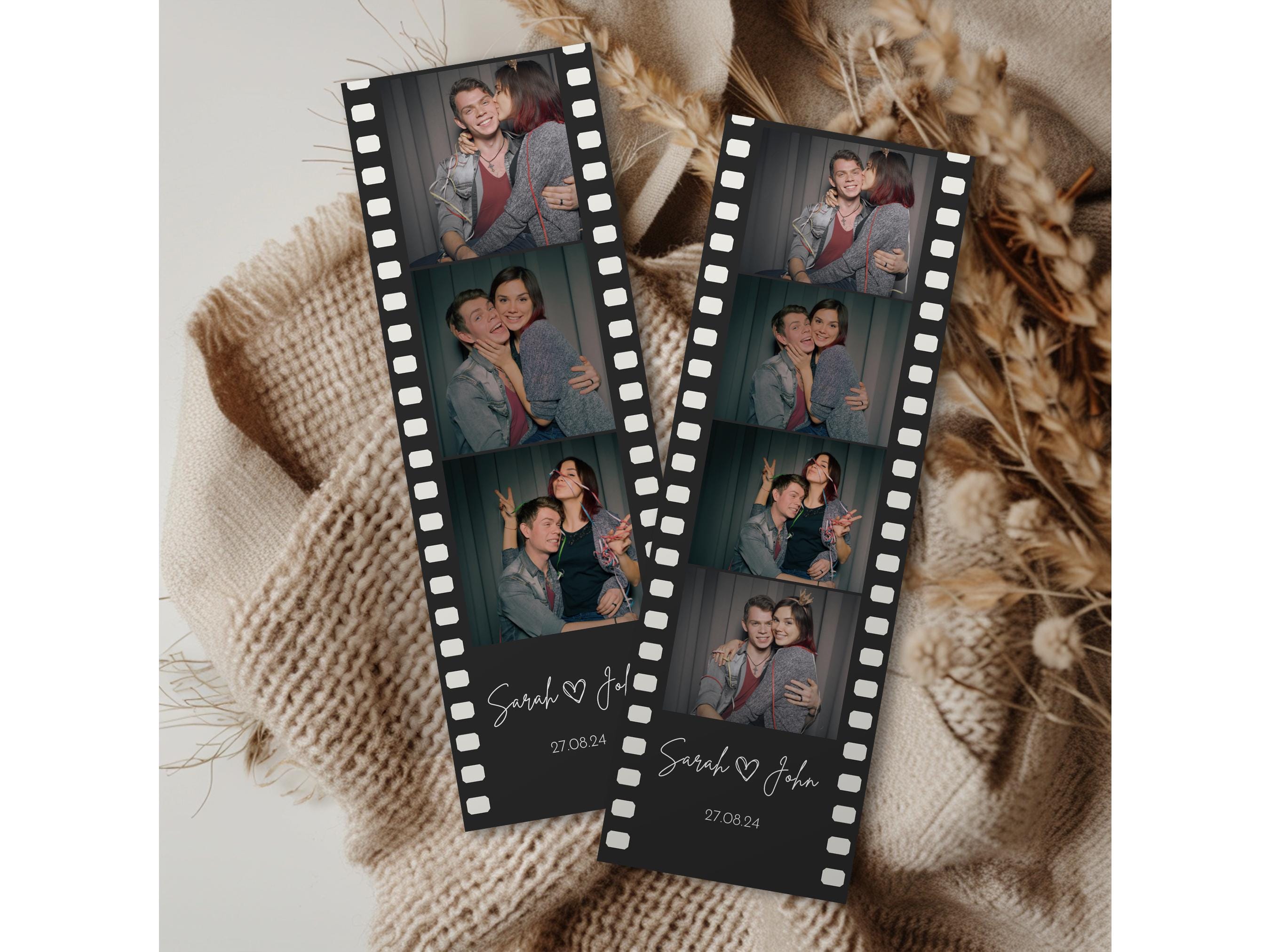Photobooth Film Photo Strip Camera Roll Template Canva Film Reel Frame ...