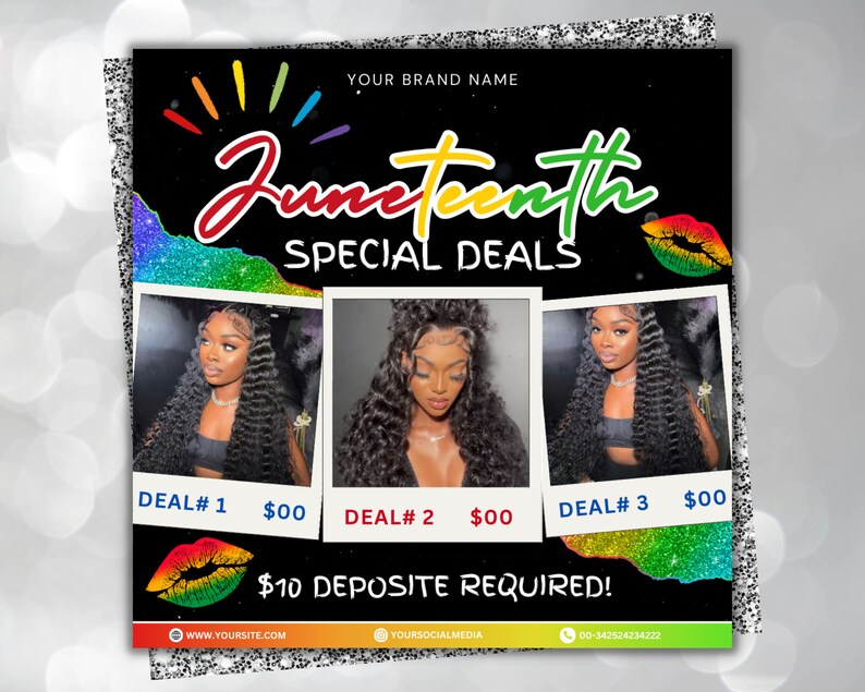 Juneteenth Booking Flyer, Juneteenth Special Flyer, Juneteenth Sale ... Juneteenth Booking Flyer, Juneteenth Special Flyer, Juneteenth Sale ...
