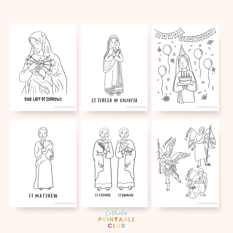 September Printable Bundle/ September Activities for Catholic Families ...