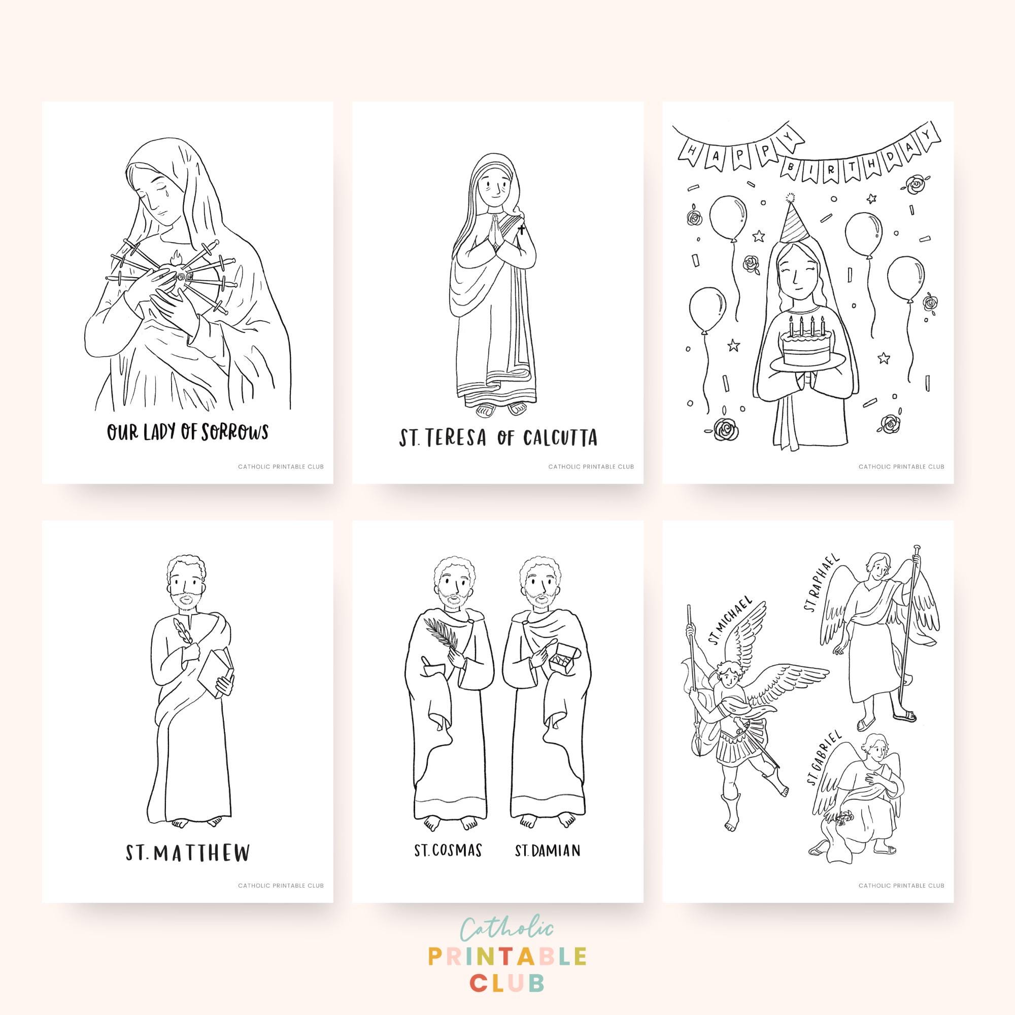 September Printable Bundle/ September Activities for Catholic Families ...
