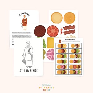 August Printable Bundle/ August Activities for Catholic Families ...