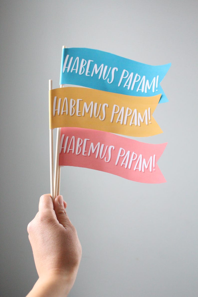 Papal Conclave Printable Pack | Kids Catholic Crafts | Pope Miter Hat ...