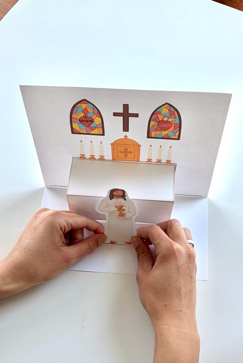 Holy Thursday Activities for Kids | Last Supper Craft, Altar Scene ...