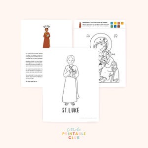 October Printable Bundle, October Activities for Catholic Kids ...