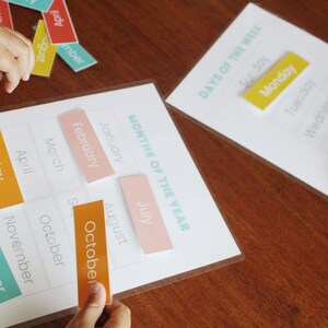 Catholic Daily Calendar Bundle, Morning Board, Homeschool Morning Work ...