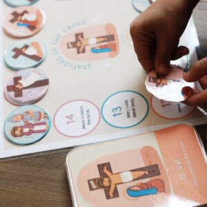 Stations of the Cross Printable Bundle: Reflection & Sequencing Cards ...