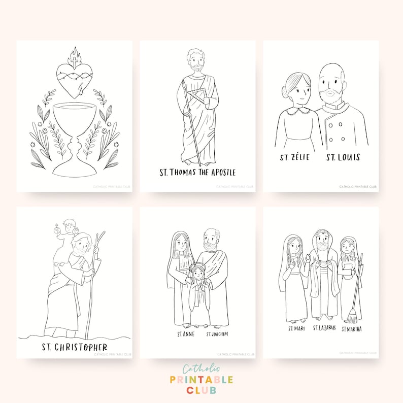 July Printable Bundle/ July Activities for Catholic Families/ Saints ...