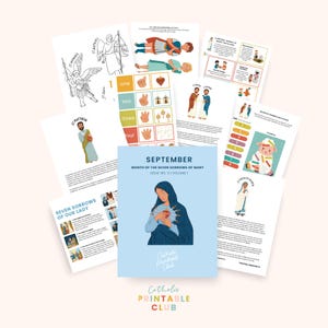 September Printable Bundle/ September Activities for Catholic Families ...