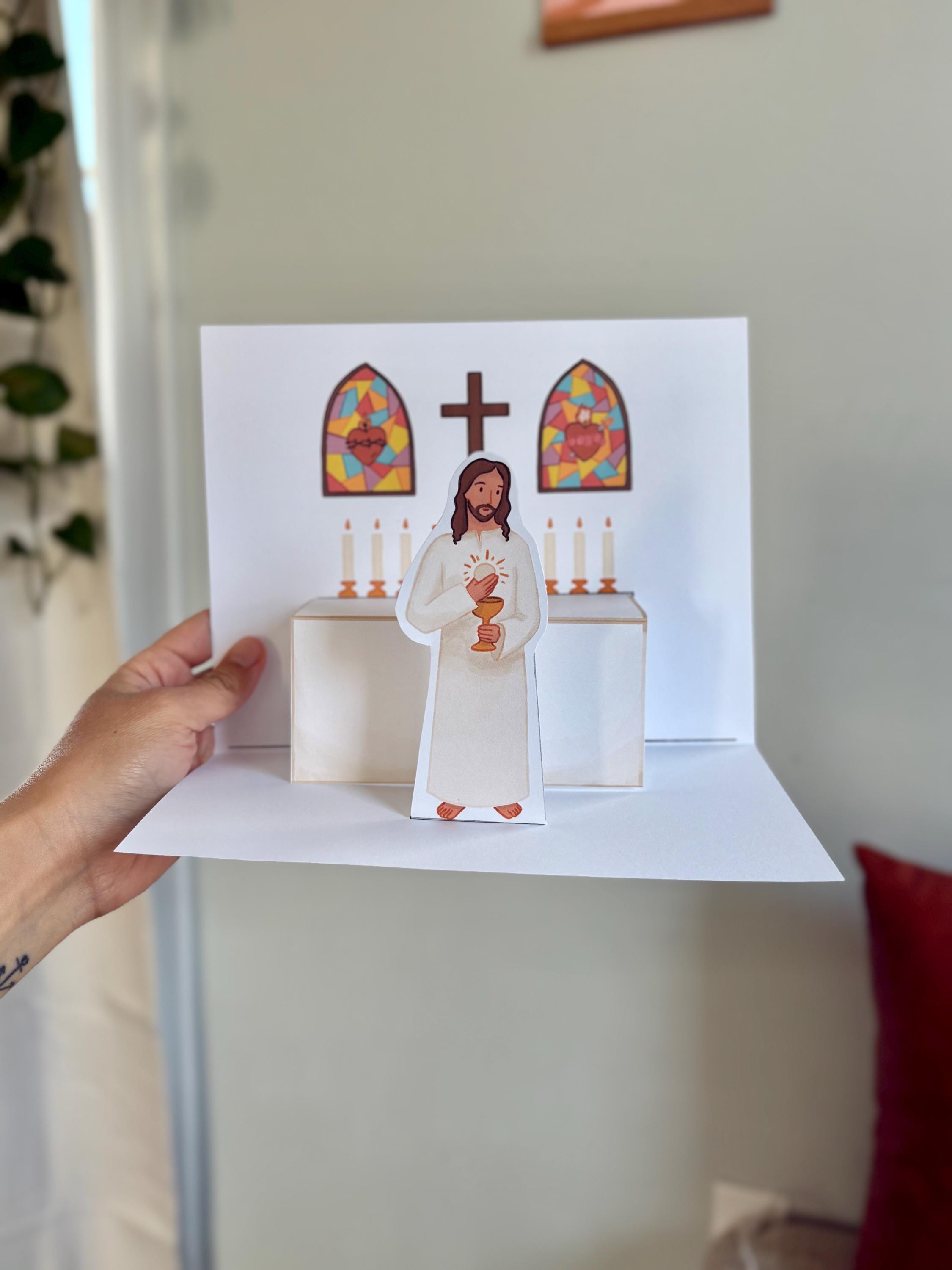 April Catholic Printable Pack | Holy Week, Easter Crafts, St. Carlo ...