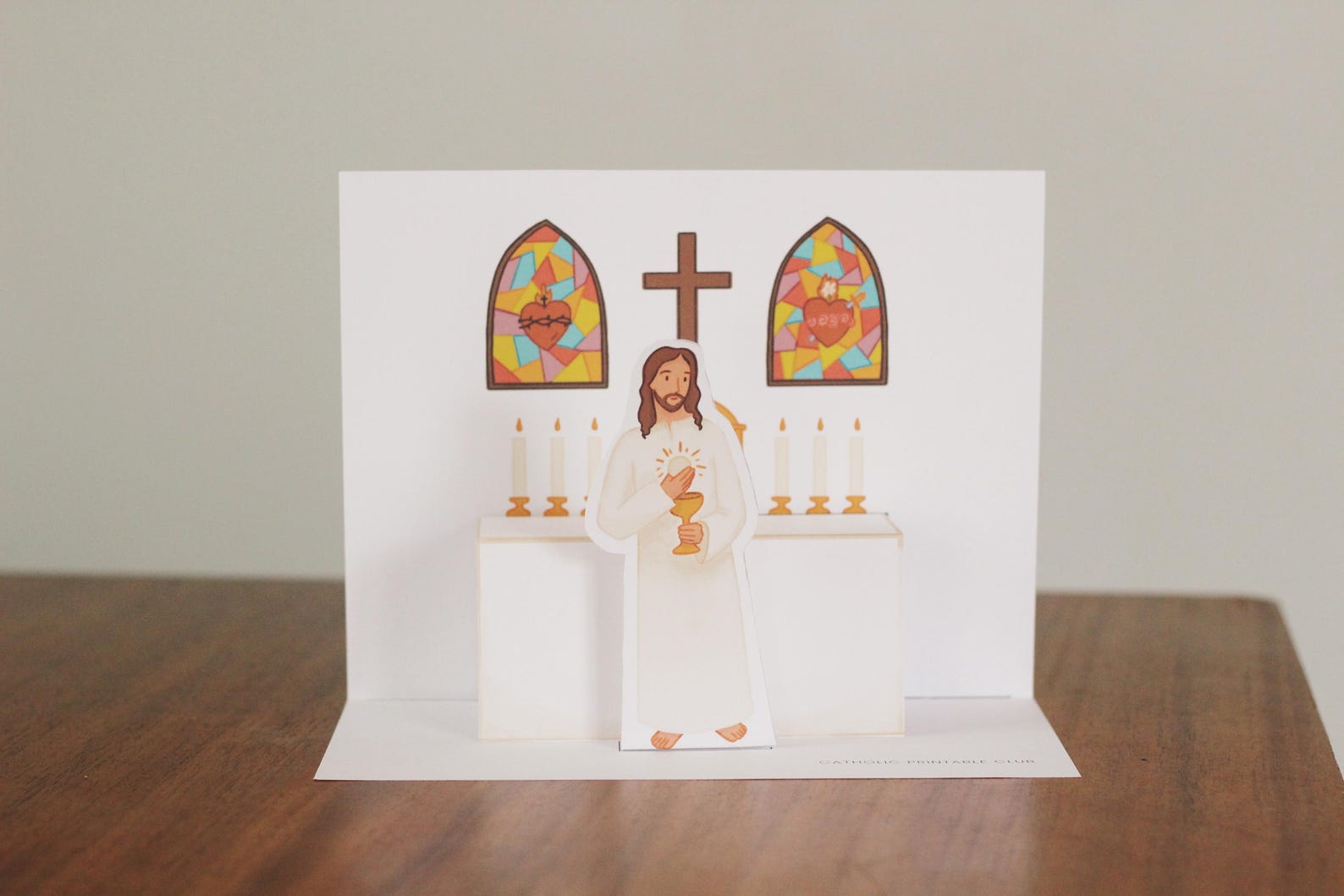 Holy Thursday Activities for Kids | Last Supper Craft, Altar Scene ...