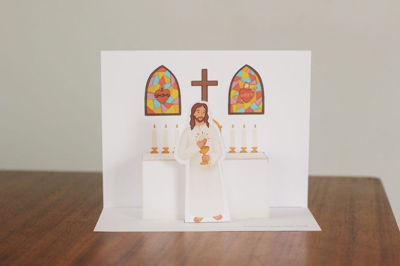 Holy Thursday Activities for Kids | Last Supper Craft, Altar Scene ...