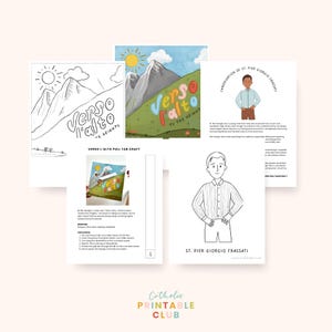 Modern Saints Activity Bundle: St. Carlo Acutis & St. Pier Giorgio ...