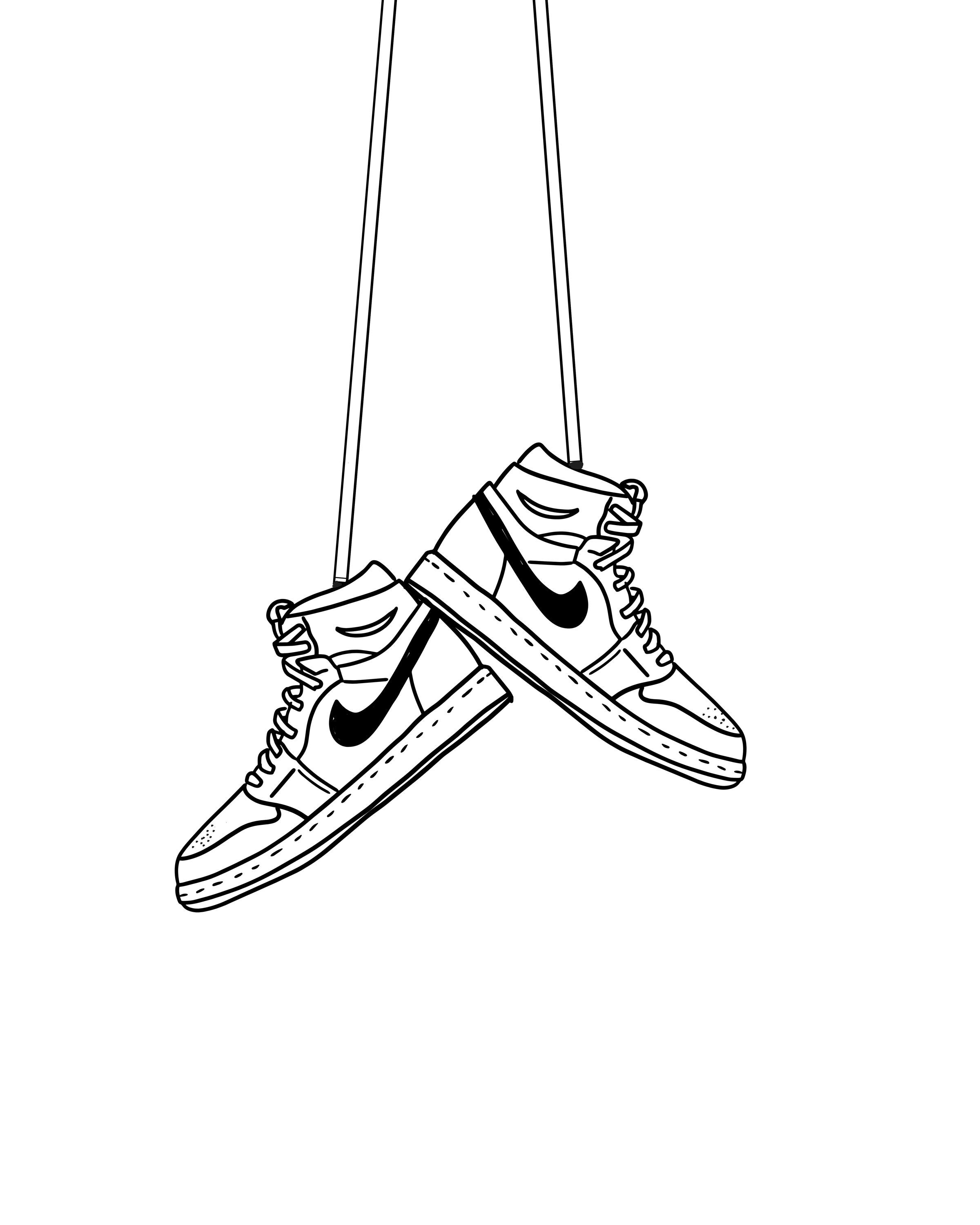 Black and White Print, Jordans, Jordan Sneakers, Nike, Nike Shoes ...