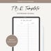 TBR Template - Etsy