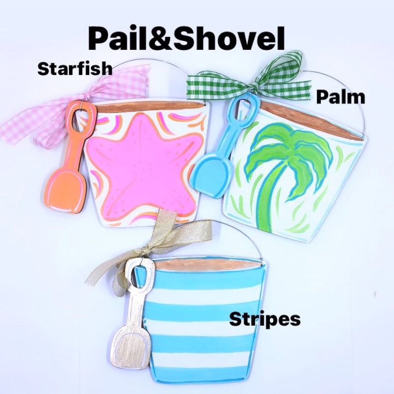 Beach Bucket Decor - Etsy