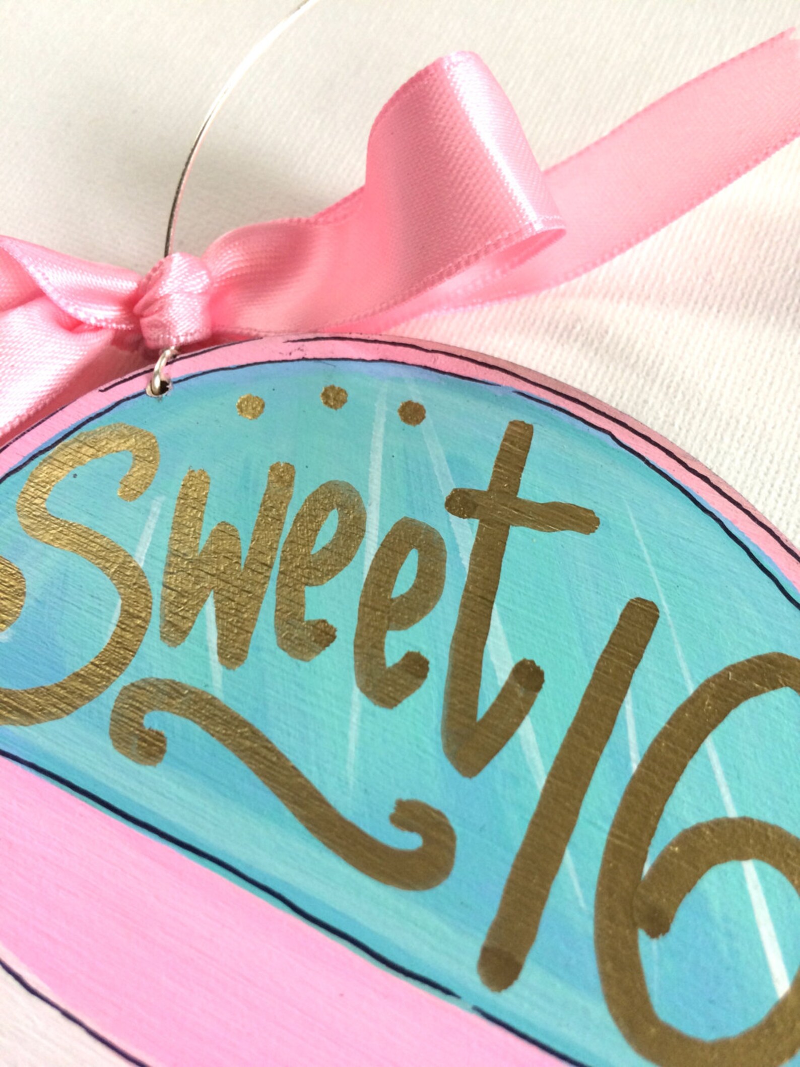 Sweet 16 Ornament Car Ornament 16th Birthday Ornament | Etsy