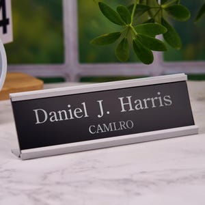Custom Desk Name Plate,executive Personalised Desk Name Plate,business ...