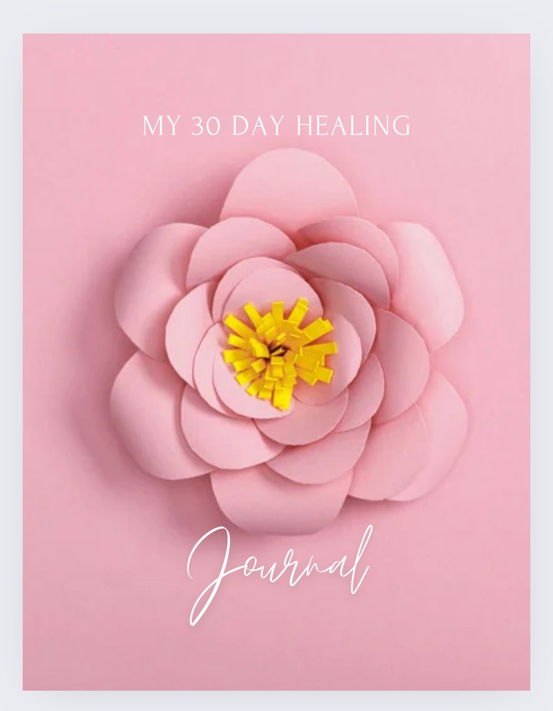 30 Day Healing Journal printable - Etsy