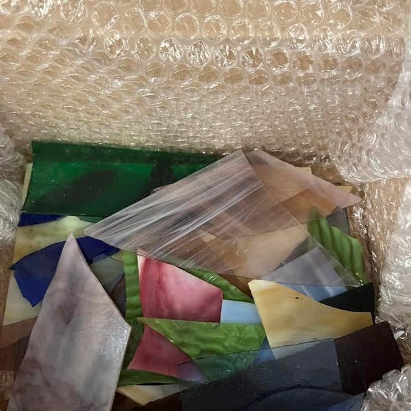 Stained Glass Scraps - Etsy