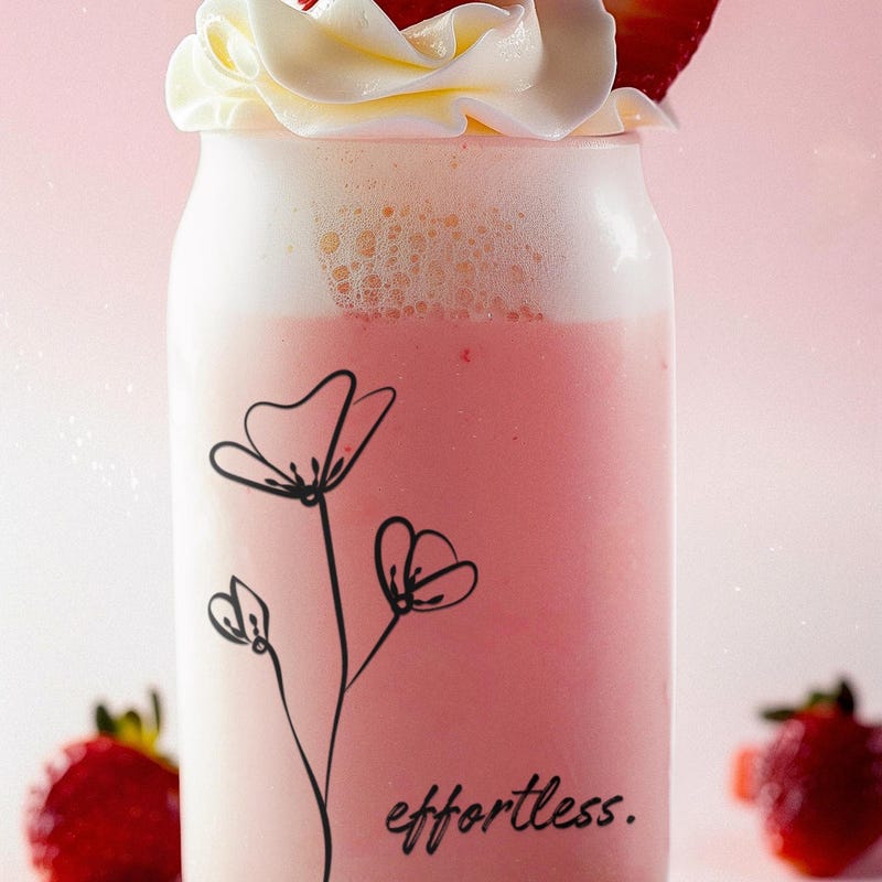 Smoothie Glass - Etsy