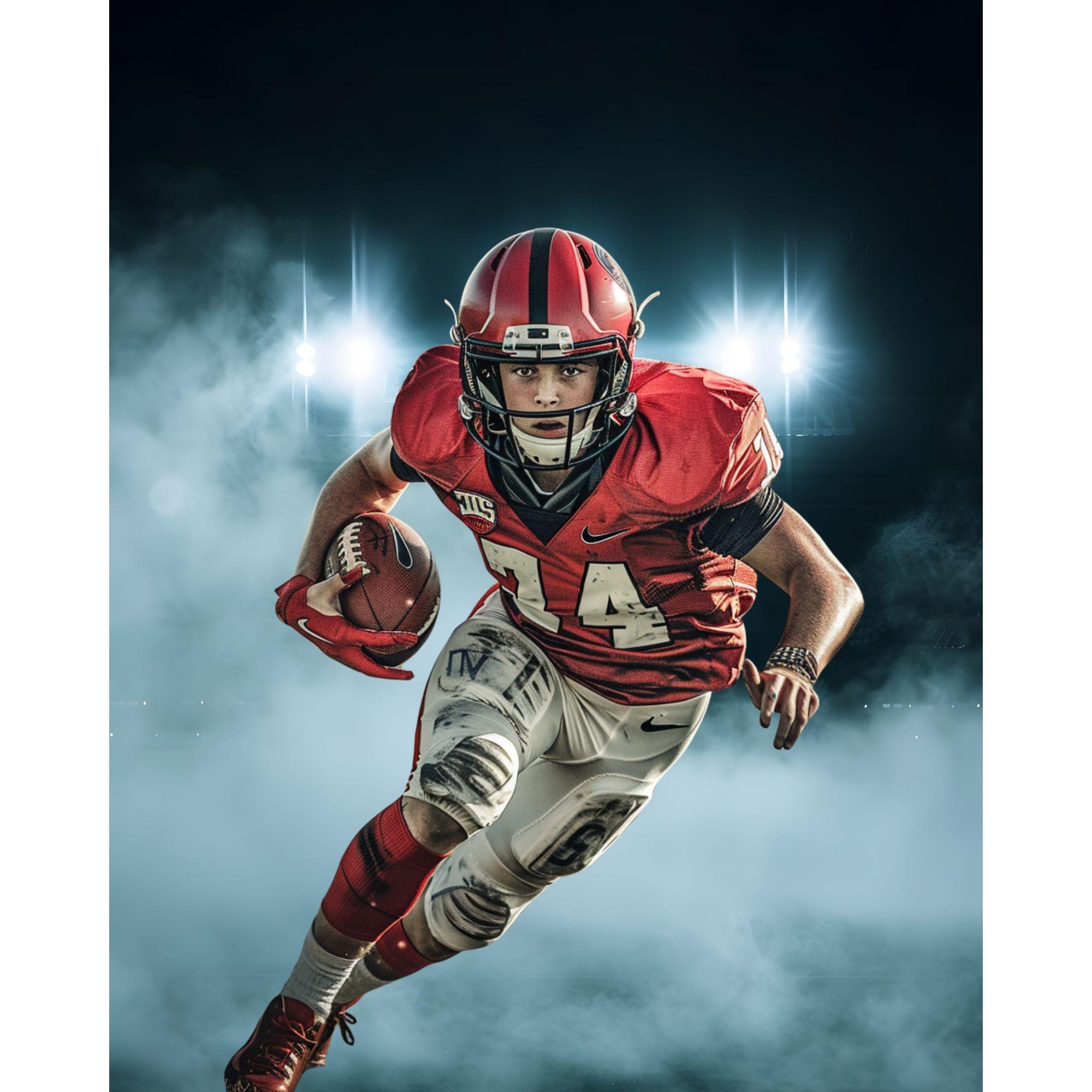 44 Stadium Lights Fog Digital Backdrops: Sports Photography (digital ...