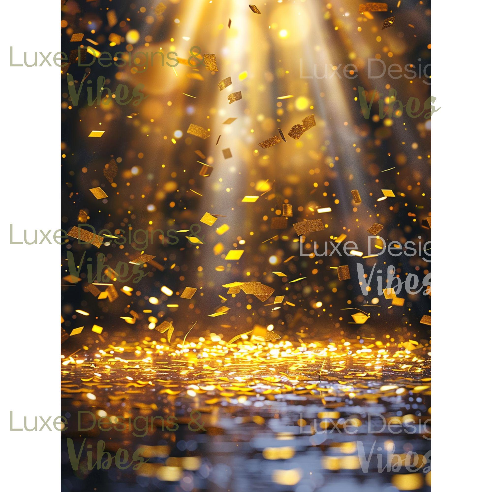 Cheerleader Photography Backdrops: Confetti Sparkle Backgrounds ...