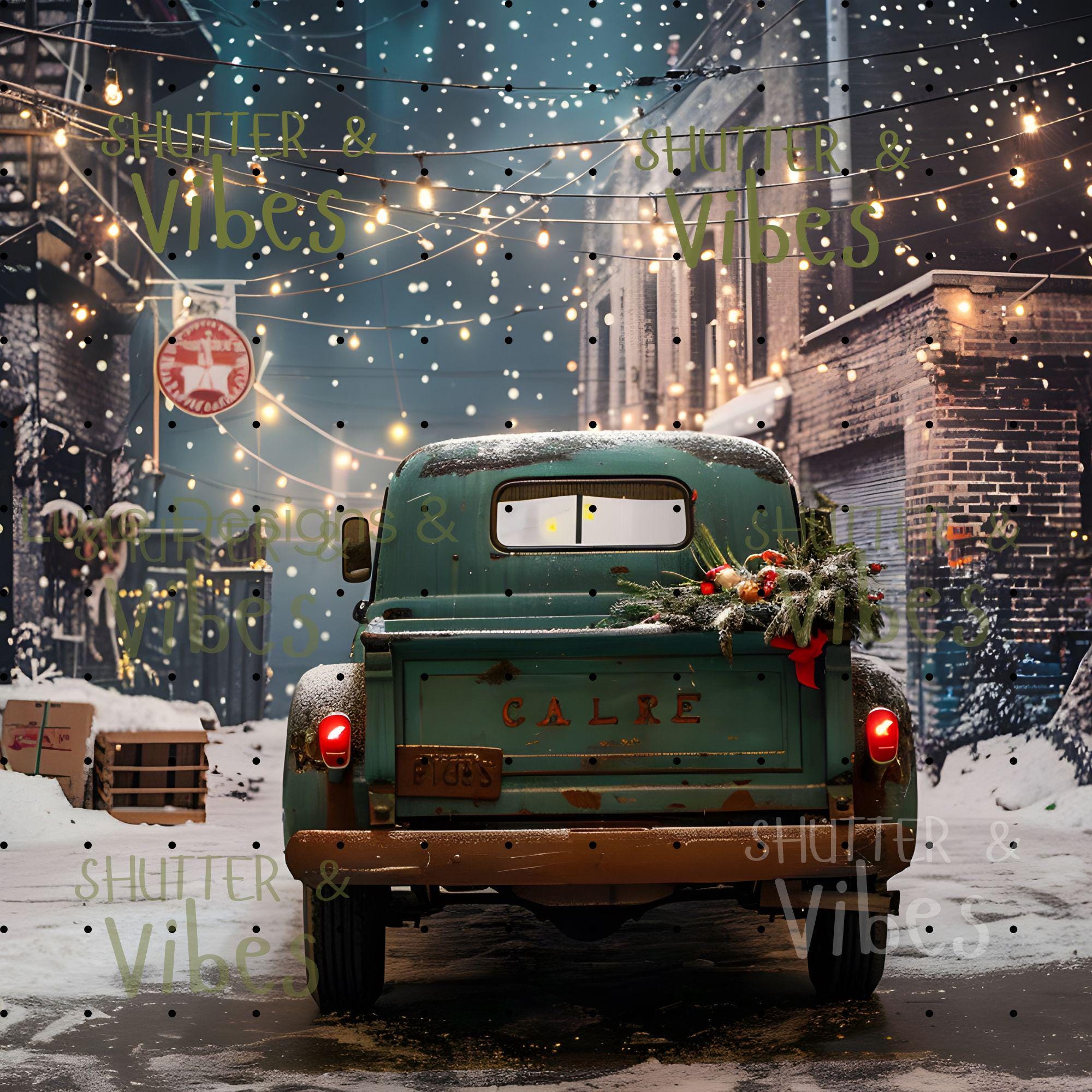 90 Christmas Digital Backdrops: Festive Holiday Photo Backgrounds ...