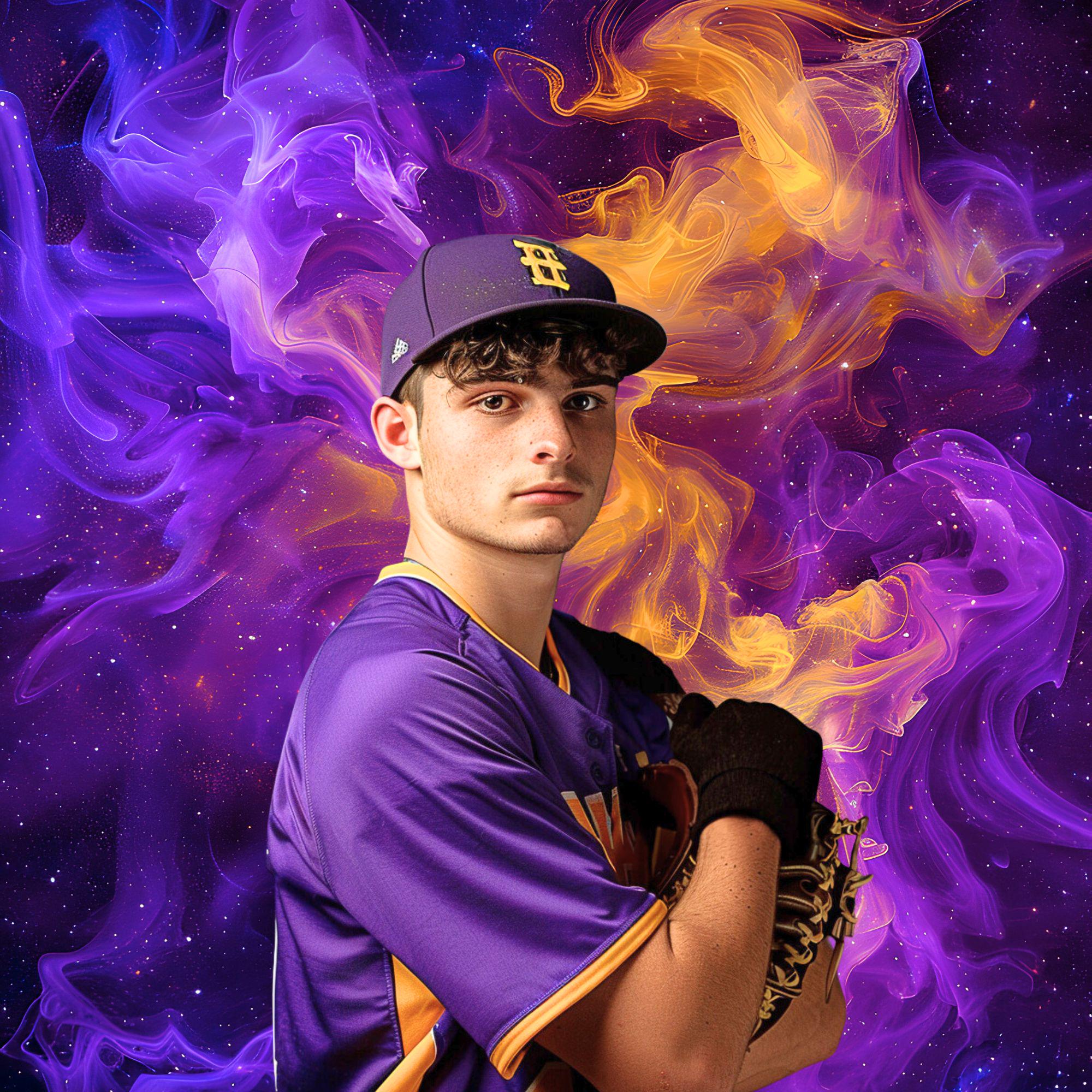 Cosmic Cloud Sports Digital Backdrop: Galaxy-inspired Design (digital ...