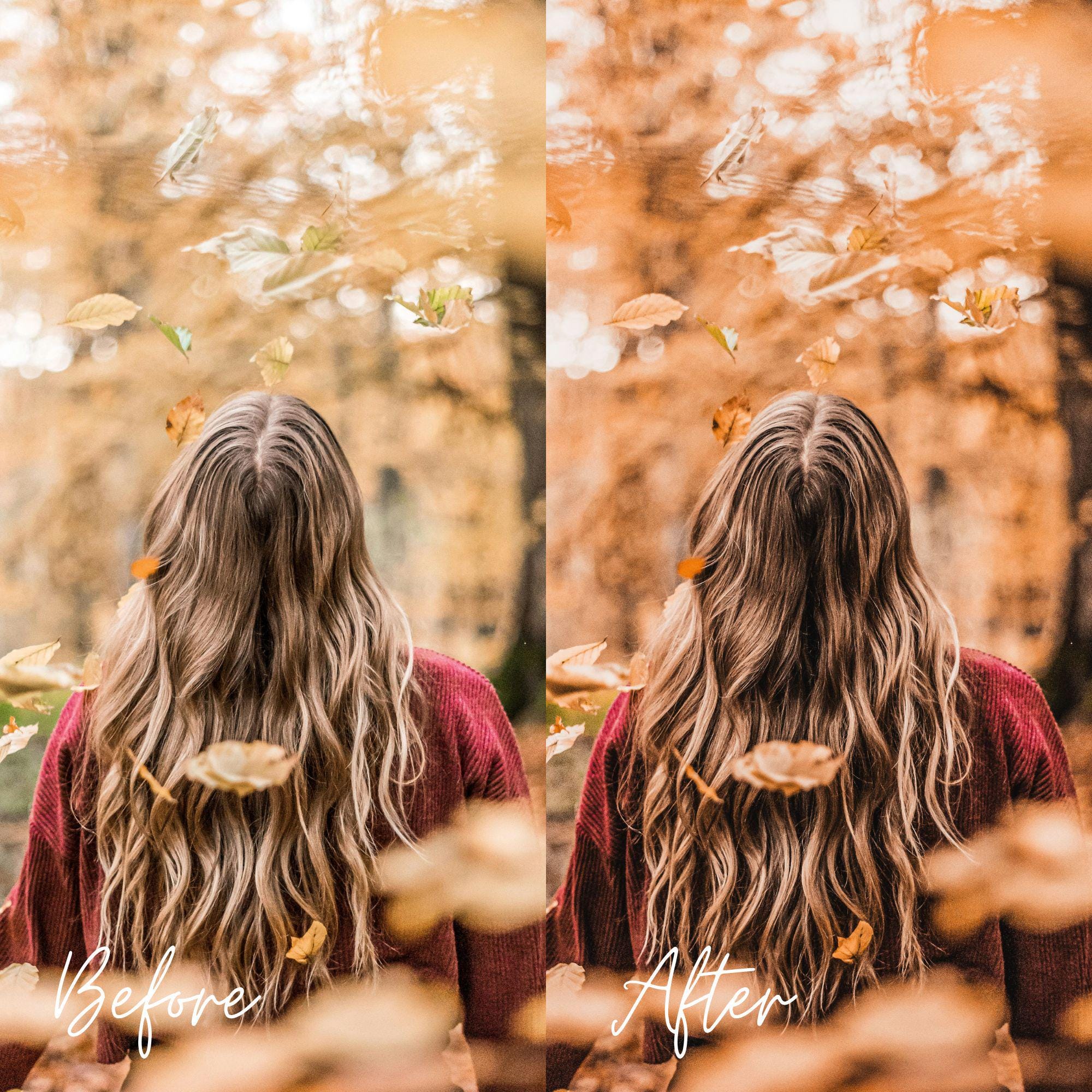 Autumn Blaze Lightroom Presets: Warm Fall Photo Filters (mobile ...
