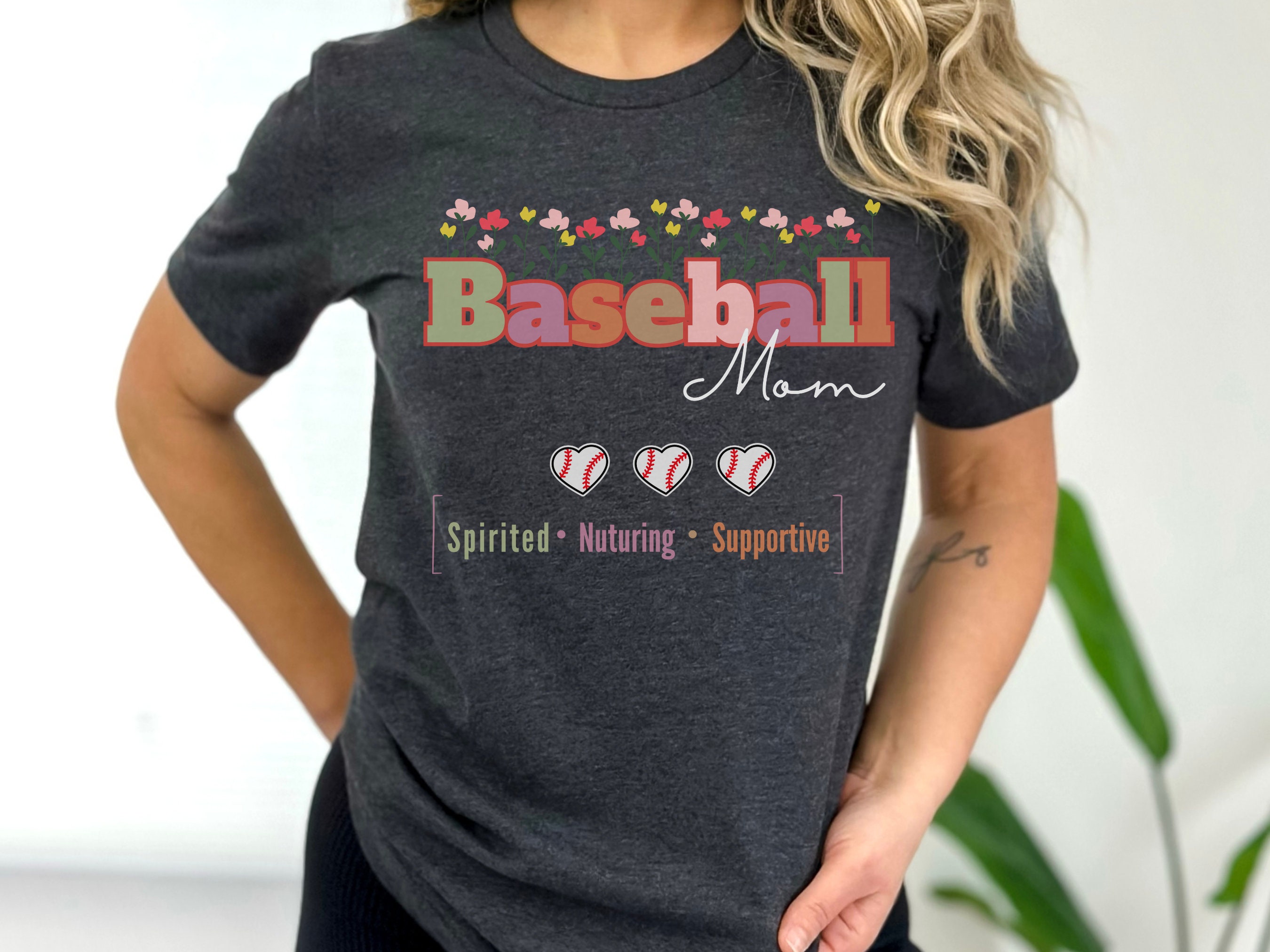 Cute Baseball Mom Shirt, Baseball Gift for Mom, Baseball Mom Gift ...