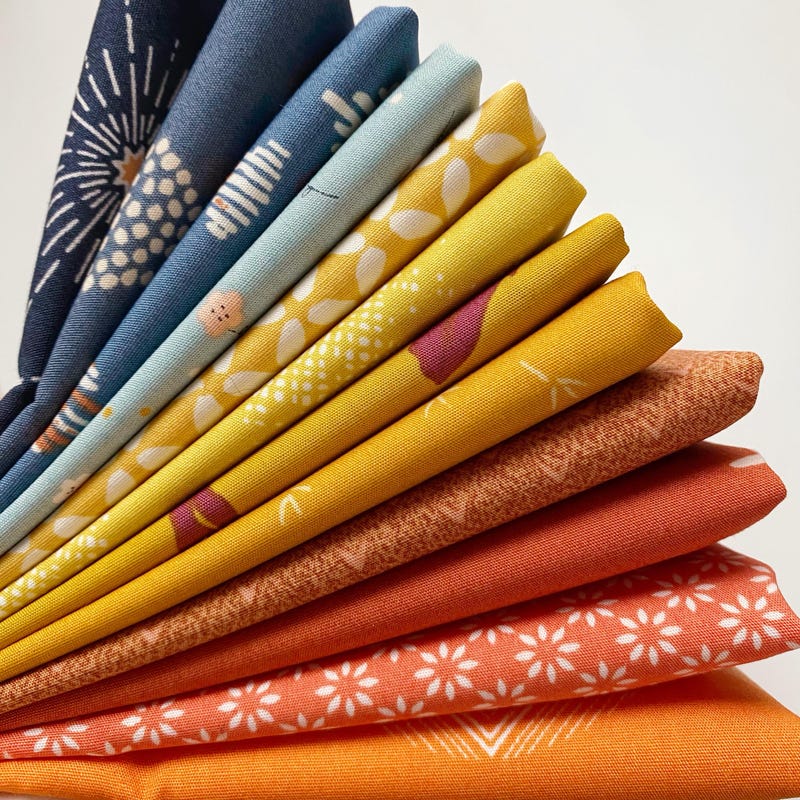 Sunset Fabric - Etsy