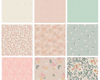 Pink Peach and Mint - Etsy