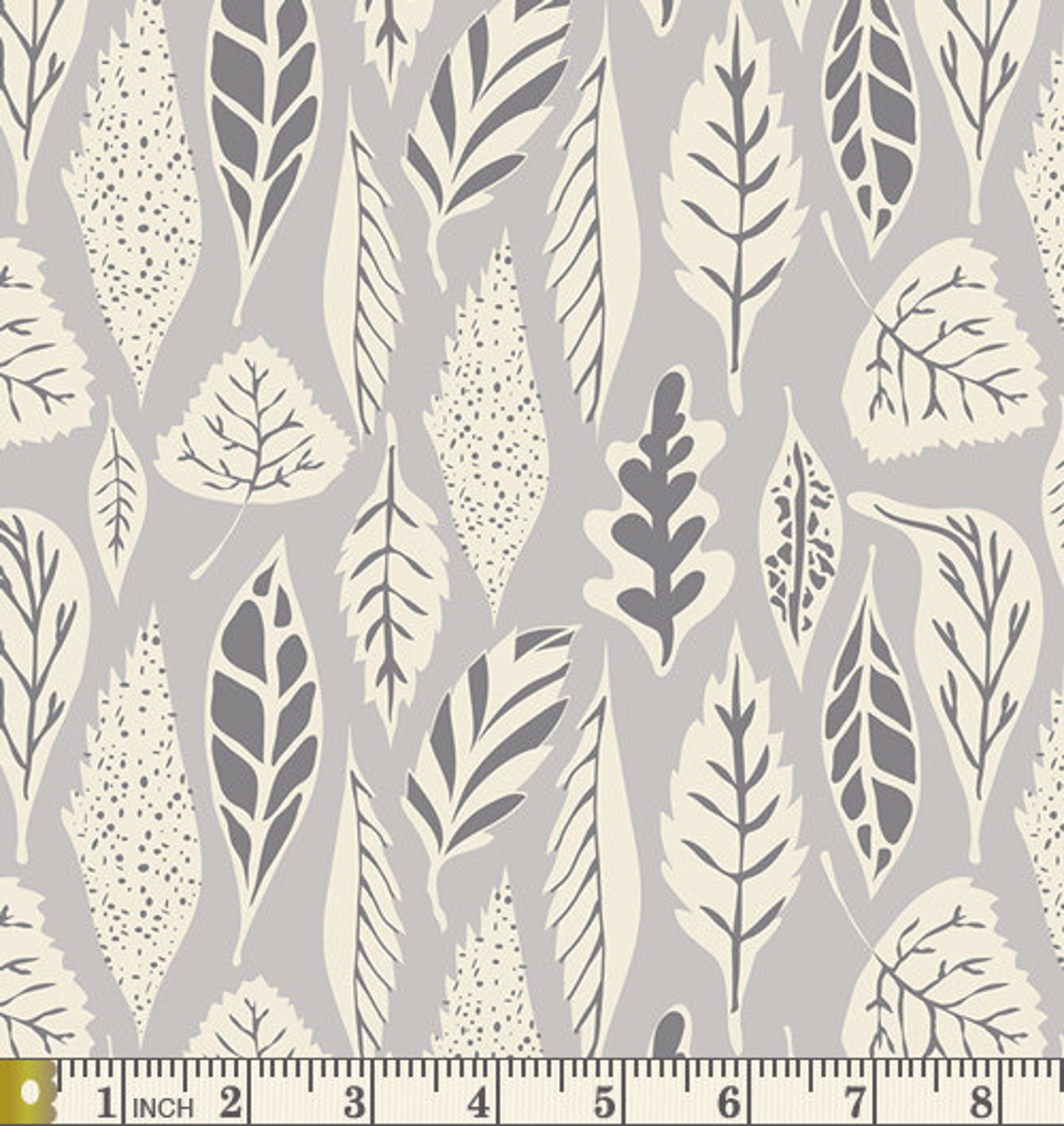 Gray Hello Bear Fabric Bundle | Woodland Animals Fabrics | Forest Theme ...