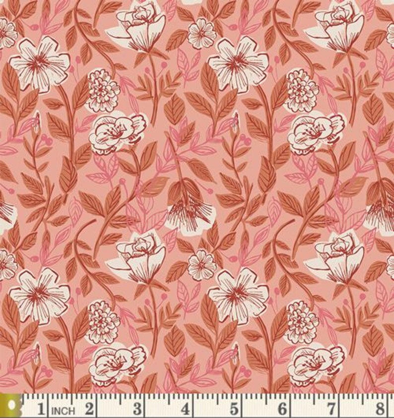 Deeply Felt Curated Bundle | Pink Red Beige Floral | Various Art ...